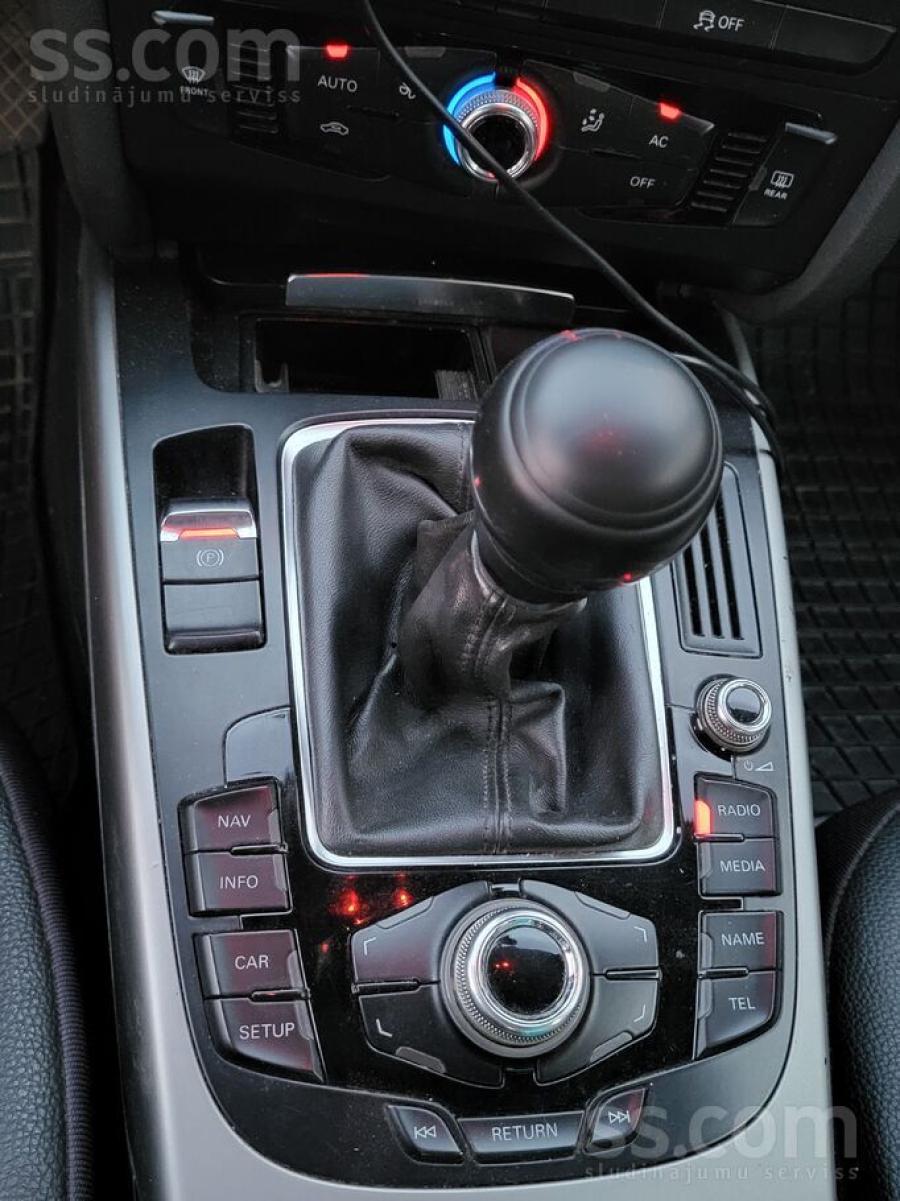 Black Audi A4 2012 in Gulbene, with an engine capacity of 2.00 L and mileage of 388 thousand km for 4900 €, photo 11 on AUTOMOTO.COM.LV