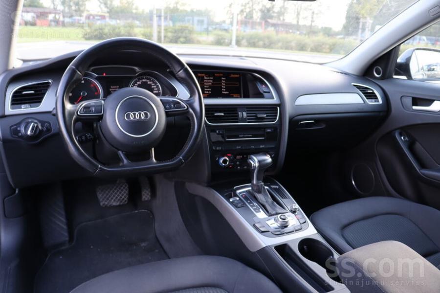 Melns Audi A4 2012 Rīga, ar dzinēja tilpumu 2.00 L un nobraukumu 322 tūkst. km par 6990 €, foto 7 vietnē AUTOMOTO.COM.LV