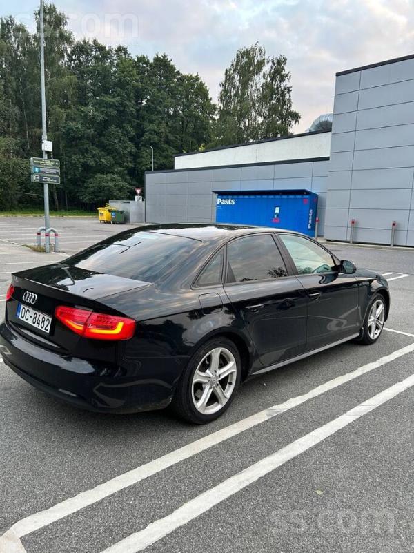 Black Audi A4 2012 in Riga, with an engine capacity of 1.80 L and mileage of 248 thousand km for 7000 €, photo 4 on AUTOMOTO.COM.LV