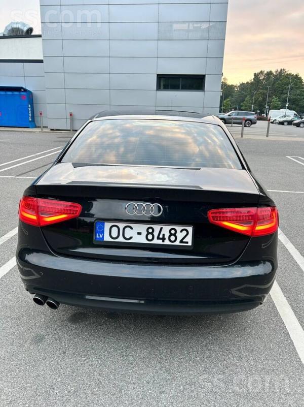 Black Audi A4 2012 in Riga, with an engine capacity of 1.80 L and mileage of 248 thousand km for 7000 €, photo 5 on AUTOMOTO.COM.LV
