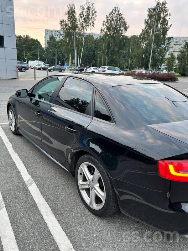 Black Audi A4 2012 in Riga, with an engine capacity of 1.80 L and mileage of 248 thousand km for 7000 €, photo 6 on AUTOMOTO.COM.LV