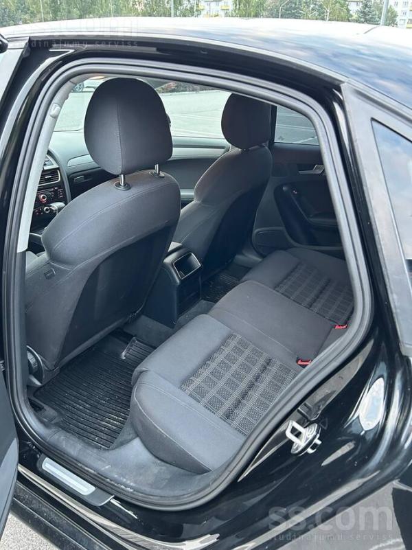 Black Audi A4 2012 in Riga, with an engine capacity of 1.80 L and mileage of 248 thousand km for 7000 €, photo 9 on AUTOMOTO.COM.LV