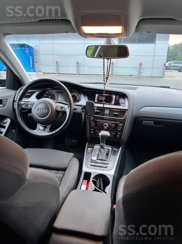 Black Audi A4 2012 in Riga, with an engine capacity of 1.80 L and mileage of 248 thousand km for 7000 €, photo 11 on AUTOMOTO.COM.LV