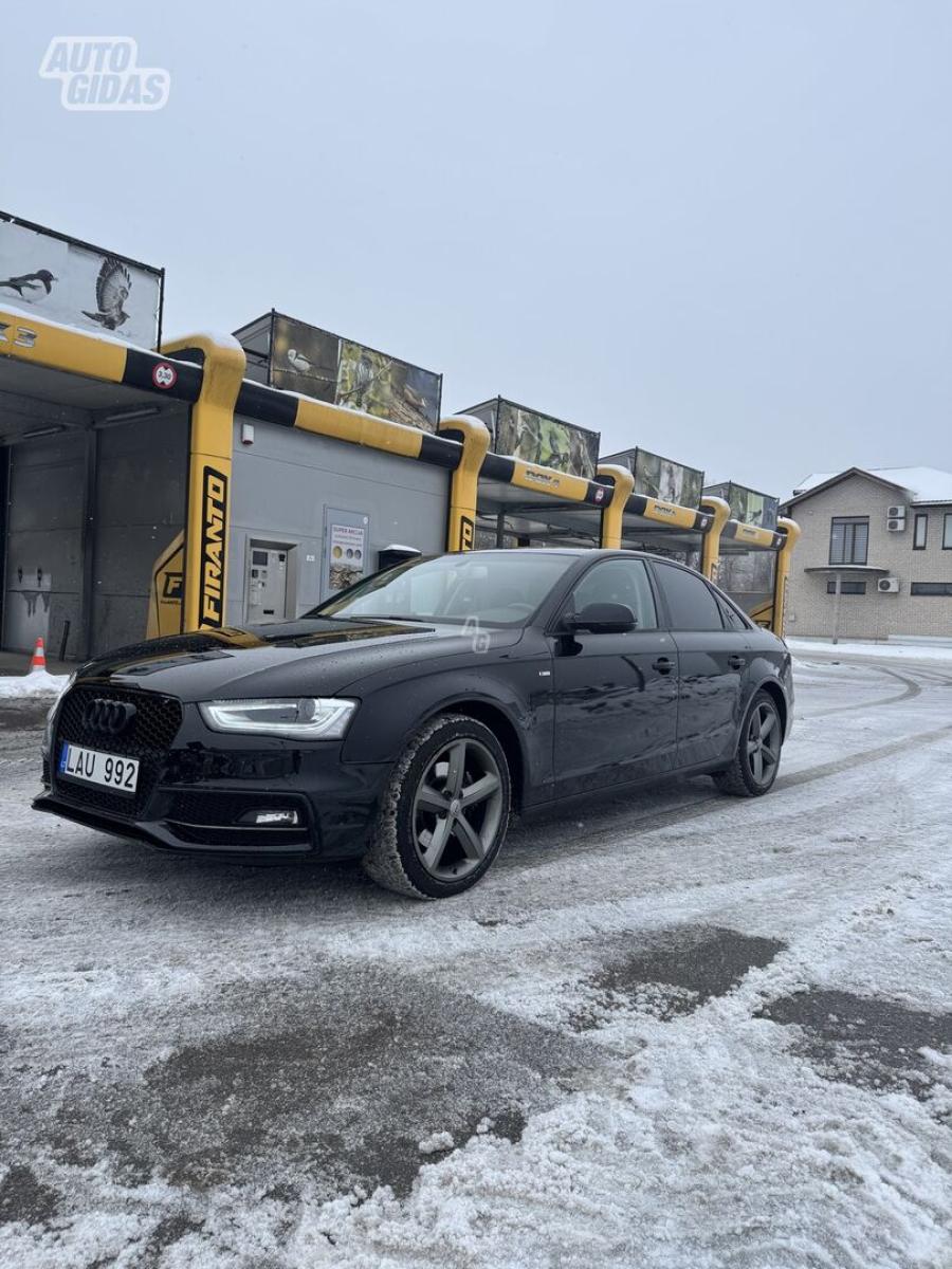 Melns Audi A4 2013 Kauņa, ar dzinēja tilpumu 2.00 L un nobraukumu 244 tūkst. km par 9000 €, foto 1 vietnē AUTOMOTO.COM.LV