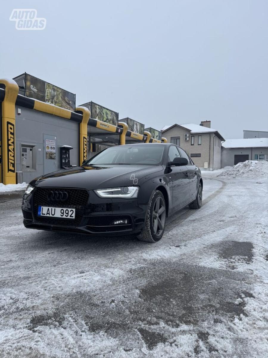 Melns Audi A4 2013 Kauņa, ar dzinēja tilpumu 2.00 L un nobraukumu 244 tūkst. km par 9000 €, foto 2 vietnē AUTOMOTO.COM.LV