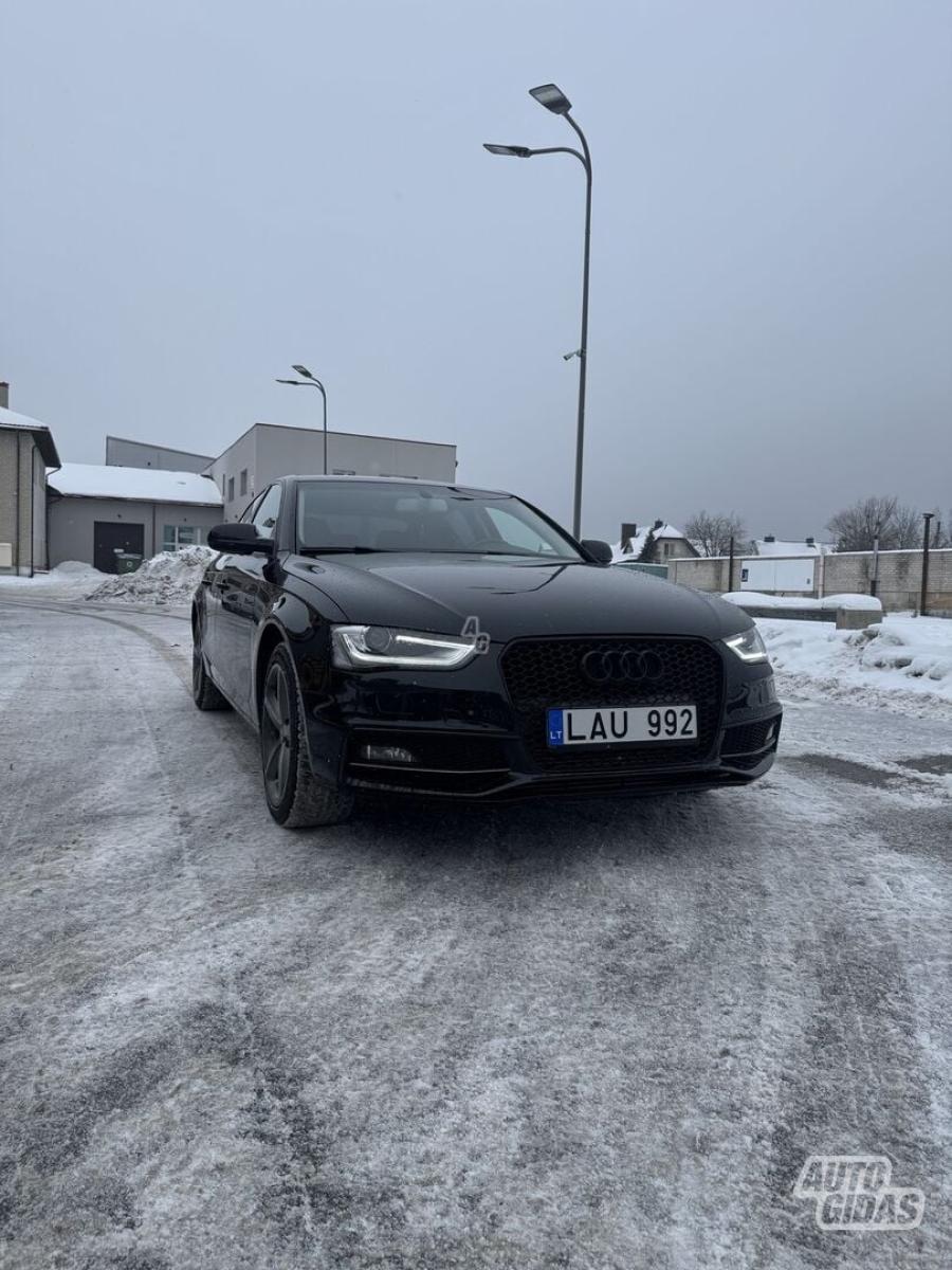 Melns Audi A4 2013 Kauņa, ar dzinēja tilpumu 2.00 L un nobraukumu 244 tūkst. km par 9000 €, foto 3 vietnē AUTOMOTO.COM.LV