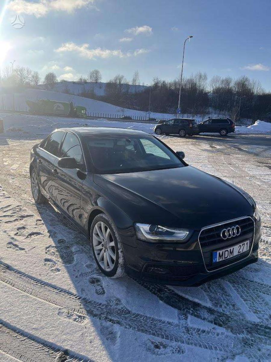 Melns Audi A4 2013 Viļņa, ar dzinēja tilpumu 1.98 L un nobraukumu 245 tūkst. km par 7900 €, foto 3 vietnē AUTOMOTO.COM.LV