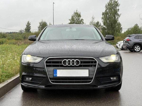 Black Audi A4 2013 in Vilnius, with an engine capacity of 1.98 L and mileage of 196 thousand km for 7000 €, photo 1 on AUTOMOTO.COM.LV