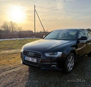 Black Audi A4 2013 in Tallinn, with an engine capacity of 2.00 L and mileage of 184 thousand km for 10900 €, photo  on AUTOMOTO.COM.LV