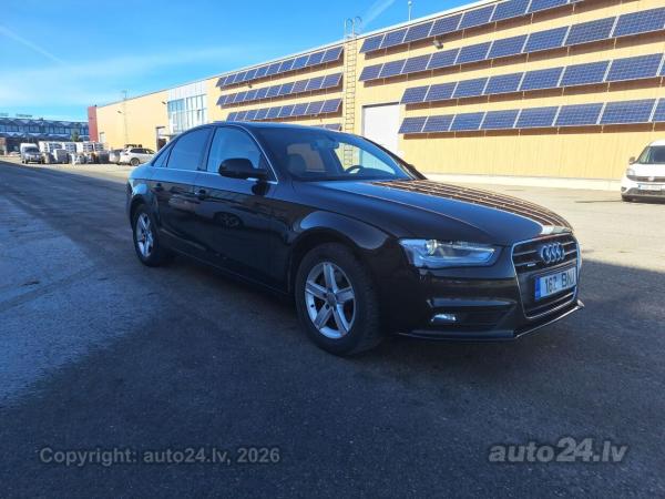 Melns Audi A4 2013 Tallina, ar dzinēja tilpumu 2.00 L un nobraukumu 179 tūkst. km par 9399 €, foto 1 vietnē AUTOMOTO.COM.LV