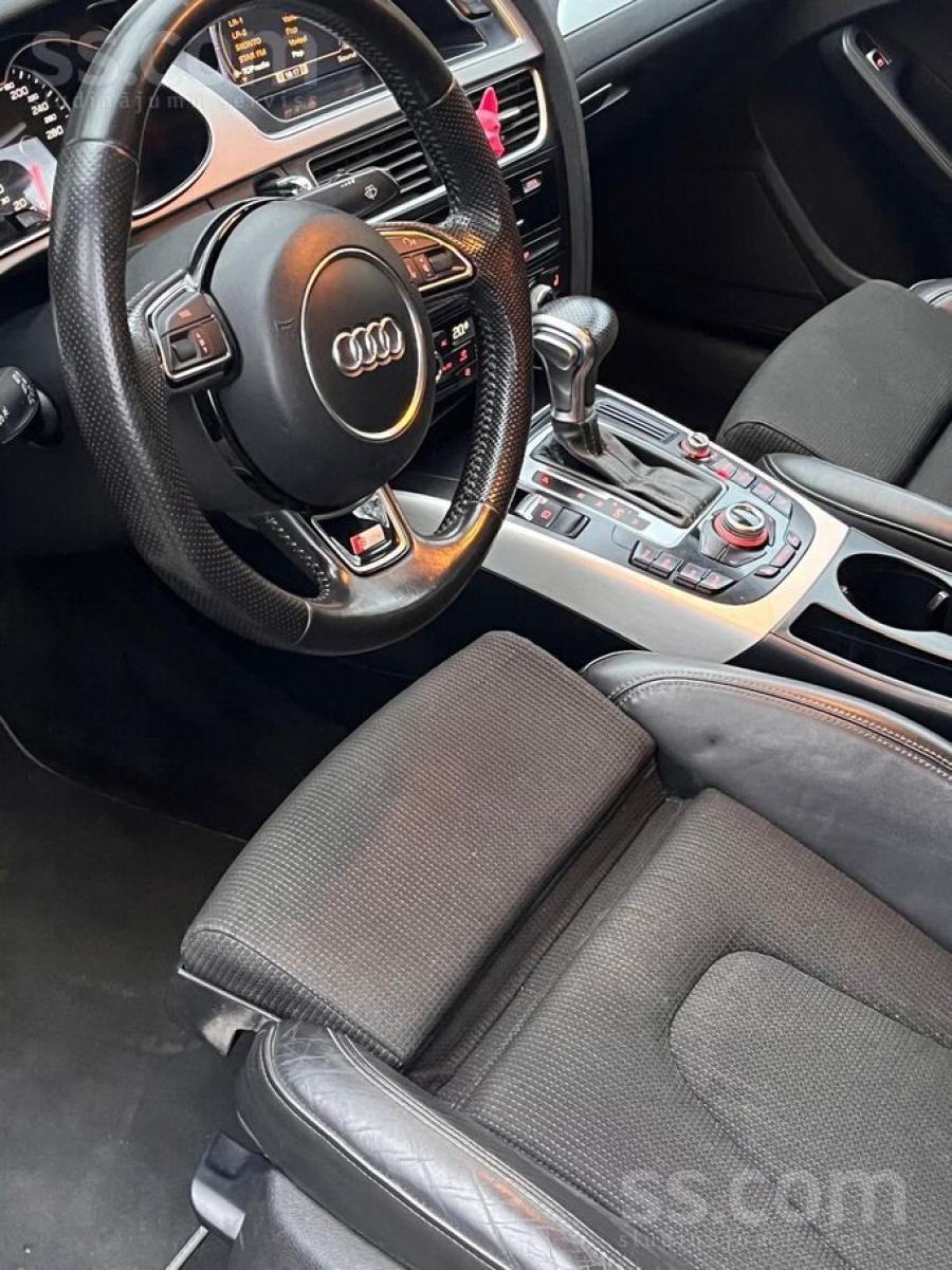 Melns Audi A4 2013 Bauska, ar dzinēja tilpumu 3.00 L un nobraukumu 276 tūkst. km par 8800 €, foto 5 vietnē AUTOMOTO.COM.LV