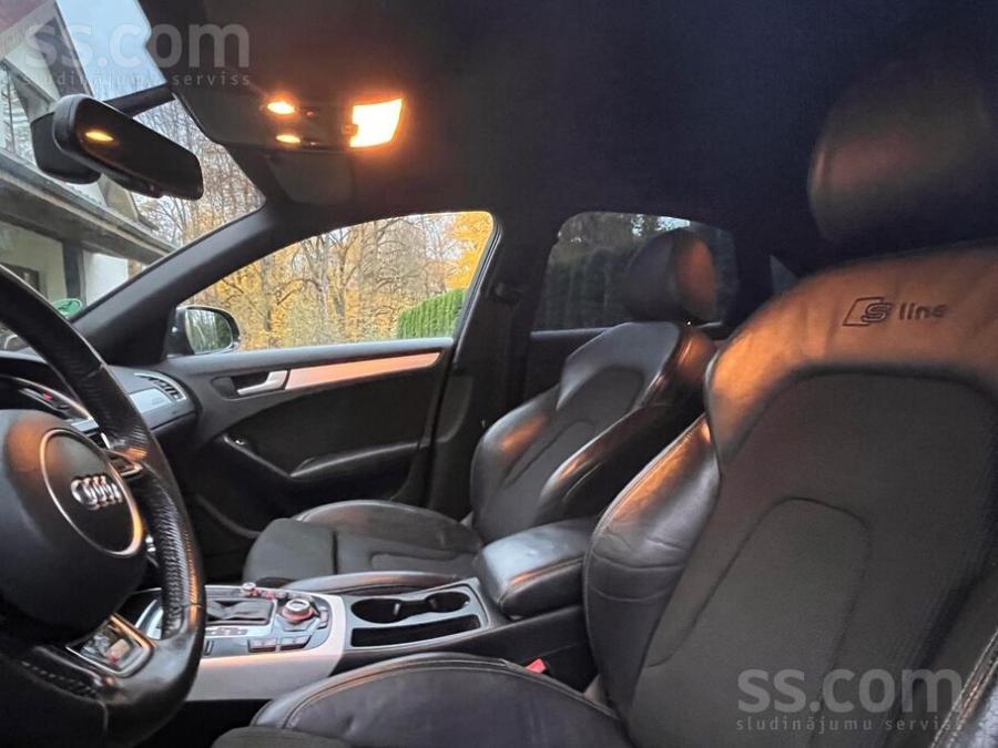Melns Audi A4 2013 Bauska, ar dzinēja tilpumu 3.00 L un nobraukumu 276 tūkst. km par 8800 €, foto 12 vietnē AUTOMOTO.COM.LV