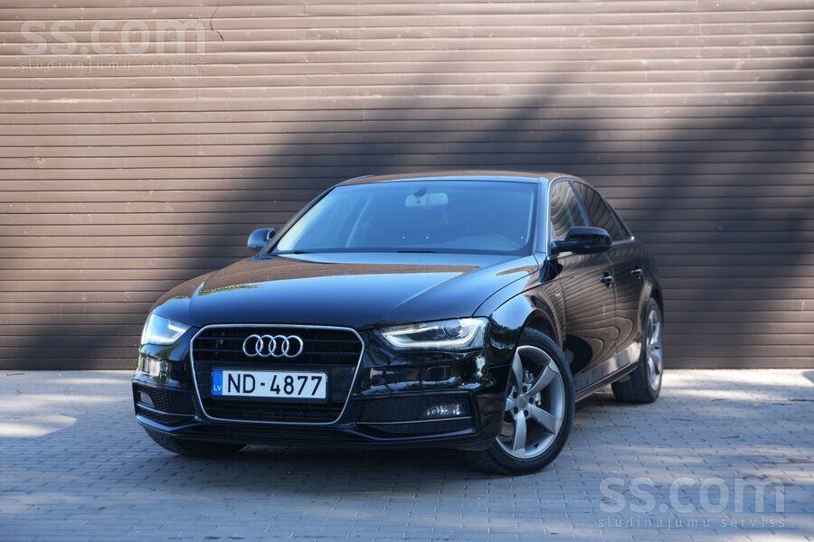 Melns Audi A4 2013 Rīga, ar dzinēja tilpumu 2.00 L un nobraukumu 298 tūkst. km par 6990 €, foto 1 vietnē AUTOMOTO.COM.LV