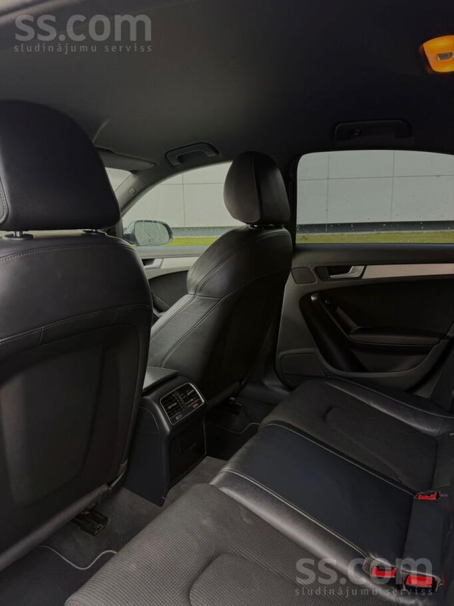 Melns Audi A4 2013 Bauska, ar dzinēja tilpumu 3.00 L un nobraukumu 276 tūkst. km par 8500 €, foto 5 vietnē AUTOMOTO.COM.LV