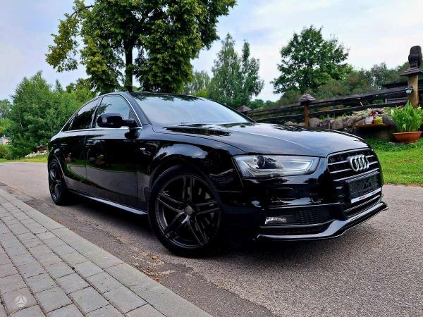 Black Audi A4 2013 in Prienai, with an engine capacity of 2.00 L and mileage of 240 thousand km for 8500 €, photo 4 on AUTOMOTO.COM.LV