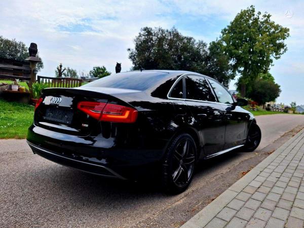 Black Audi A4 2013 in Prienai, with an engine capacity of 2.00 L and mileage of 240 thousand km for 8500 €, photo 6 on AUTOMOTO.COM.LV