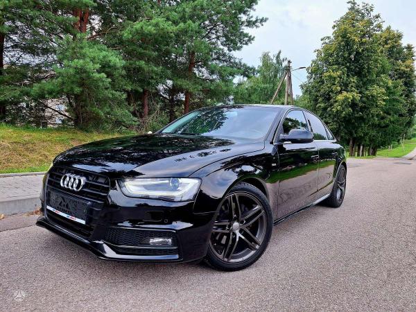 Black Audi A4 2013 in Prienai, with an engine capacity of 2.00 L and mileage of 240 thousand km for 8500 €, photo 8 on AUTOMOTO.COM.LV