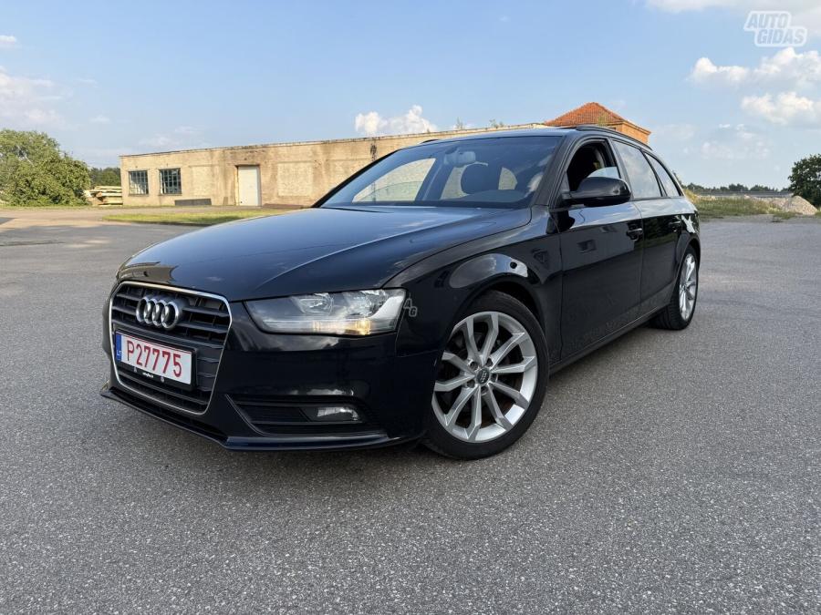 Black Audi A4 2013 in Ukmerge, with an engine capacity of 2.00 L and mileage of 380 thousand km for 5750 €, photo 4 on AUTOMOTO.COM.LV