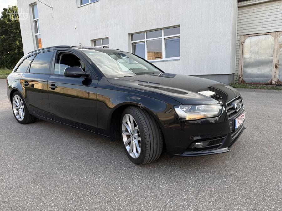 Black Audi A4 2013 in Ukmerge, with an engine capacity of 2.00 L and mileage of 380 thousand km for 5750 €, photo 5 on AUTOMOTO.COM.LV