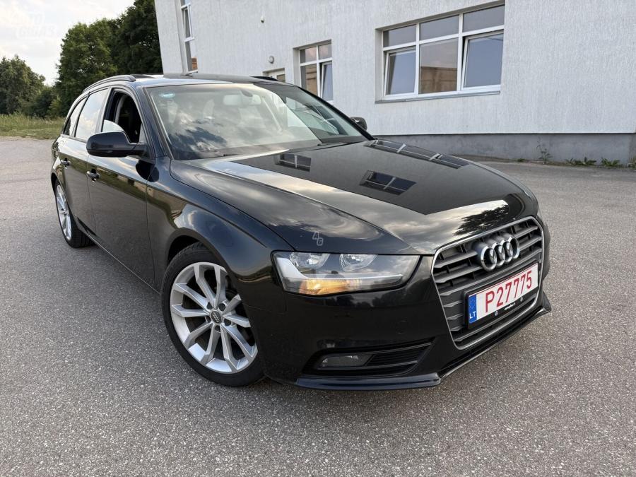 Black Audi A4 2013 in Ukmerge, with an engine capacity of 2.00 L and mileage of 380 thousand km for 5750 €, photo 9 on AUTOMOTO.COM.LV
