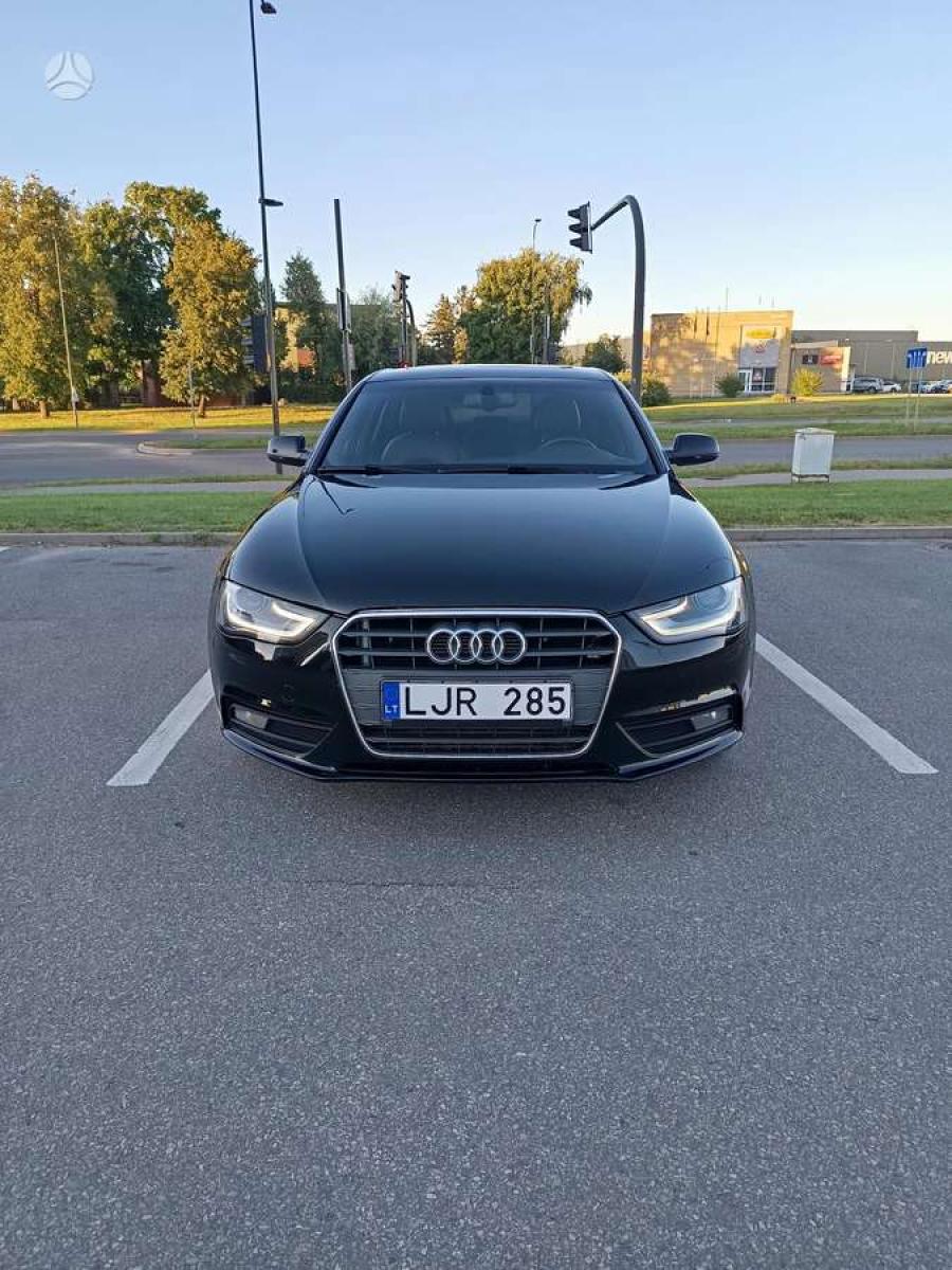 Black Audi A4 2013 in Kaunas, with an engine capacity of 1.98 L and mileage of 229 thousand km for 8400 €, photo 4 on AUTOMOTO.COM.LV