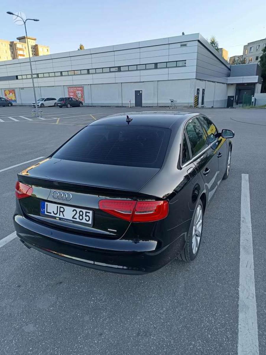 Black Audi A4 2013 in Kaunas, with an engine capacity of 1.98 L and mileage of 229 thousand km for 8400 €, photo 10 on AUTOMOTO.COM.LV