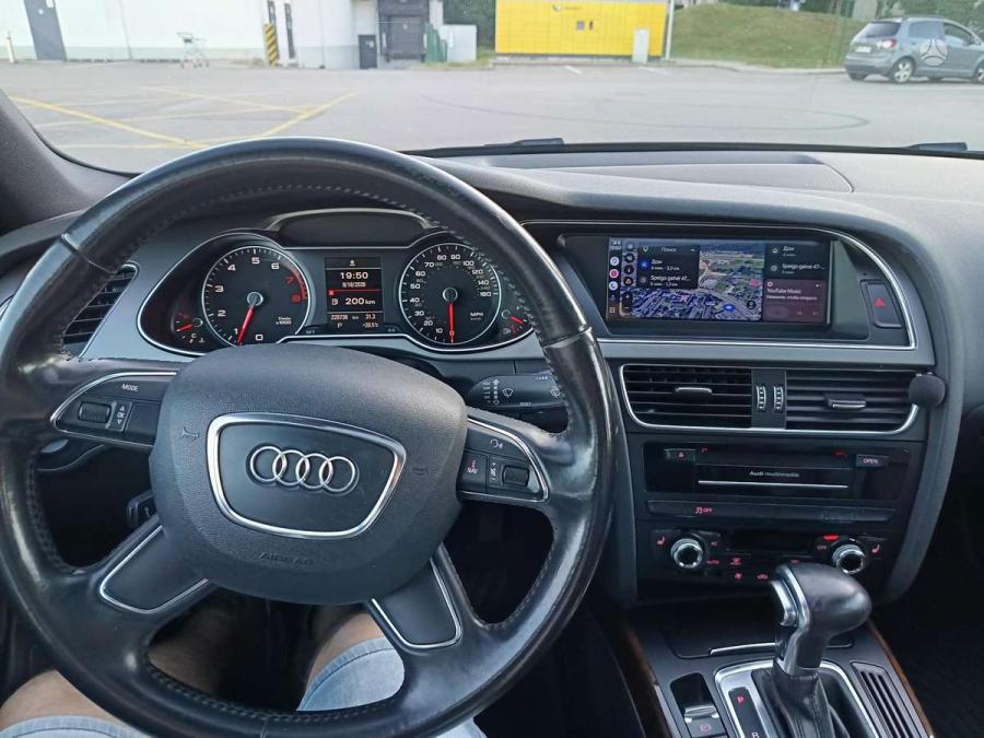 Black Audi A4 2013 in Kaunas, with an engine capacity of 1.98 L and mileage of 229 thousand km for 8400 €, photo 14 on AUTOMOTO.COM.LV