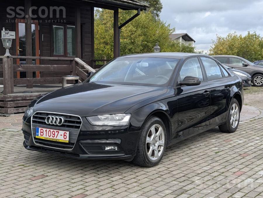 Melns Audi A4 2013 Liepāja, ar dzinēja tilpumu 1.80 L un nobraukumu 254 tūkst. km par 7900 €, foto 1 vietnē AUTOMOTO.COM.LV