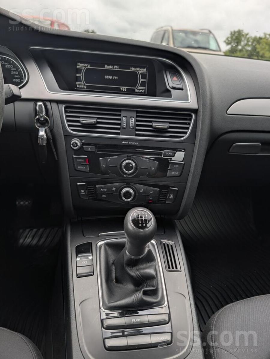 Melns Audi A4 2013 Liepāja, ar dzinēja tilpumu 1.80 L un nobraukumu 254 tūkst. km par 7900 €, foto 10 vietnē AUTOMOTO.COM.LV