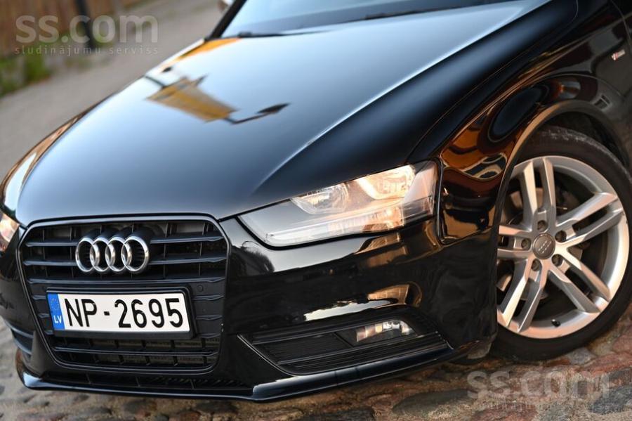 Melns Audi A4 2013 Rīga, ar dzinēja tilpumu 2.00 L un nobraukumu 279 tūkst. km par 9000 €, foto 4 vietnē AUTOMOTO.COM.LV