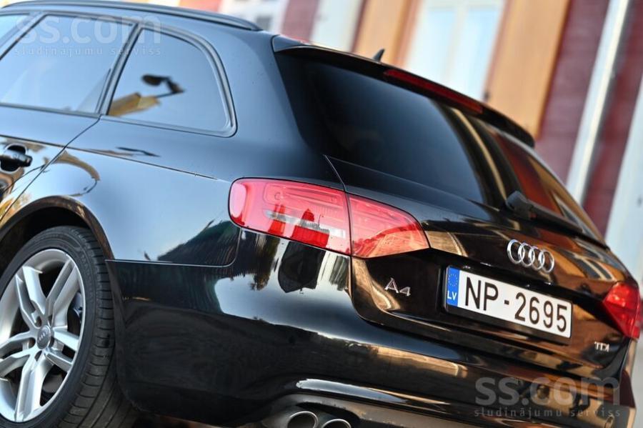 Melns Audi A4 2013 Rīga, ar dzinēja tilpumu 2.00 L un nobraukumu 279 tūkst. km par 9000 €, foto 11 vietnē AUTOMOTO.COM.LV