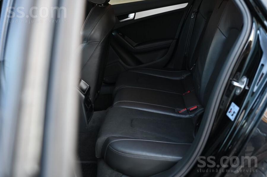 Melns Audi A4 2013 Rīga, ar dzinēja tilpumu 2.00 L un nobraukumu 279 tūkst. km par 9000 €, foto 13 vietnē AUTOMOTO.COM.LV