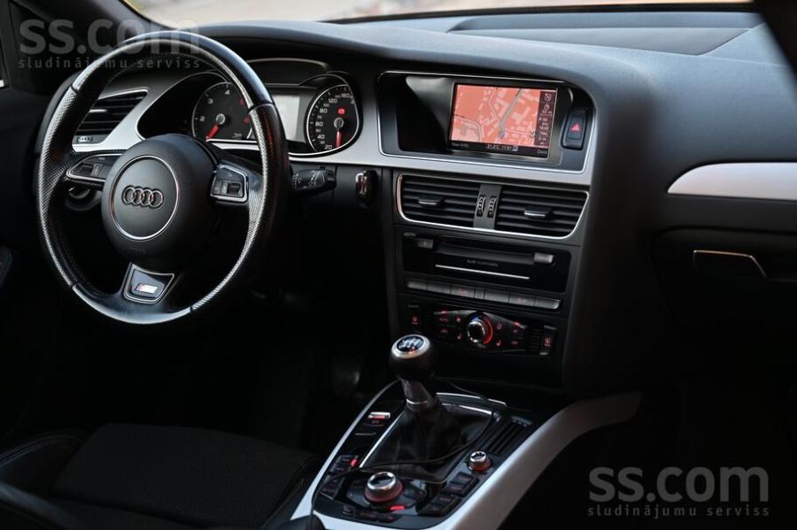Melns Audi A4 2013 Rīga, ar dzinēja tilpumu 2.00 L un nobraukumu 279 tūkst. km par 9000 €, foto 15 vietnē AUTOMOTO.COM.LV