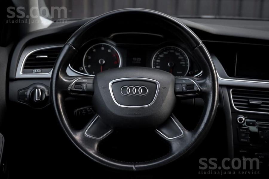 Black Audi A4 2014 in Talsi, with an engine capacity of 2.00 L and mileage of 0 thousand km for 8950 €, photo 19 on AUTOMOTO.COM.LV