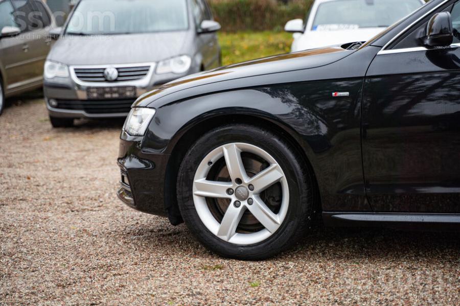 Melns Audi A4 2014 Liepāja, ar dzinēja tilpumu 1.80 L un nobraukumu 279 tūkst. km par 8900 €, foto 12 vietnē AUTOMOTO.COM.LV