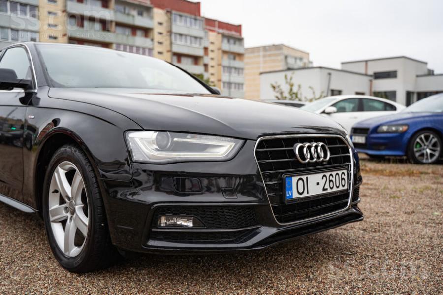 Melns Audi A4 2014 Liepāja, ar dzinēja tilpumu 1.80 L un nobraukumu 279 tūkst. km par 8900 €, foto 14 vietnē AUTOMOTO.COM.LV