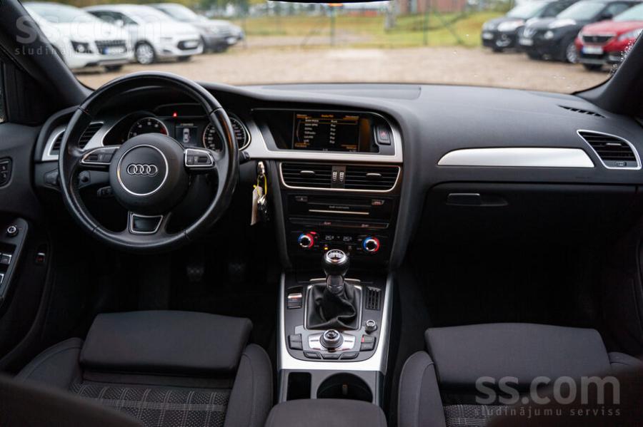 Melns Audi A4 2014 Liepāja, ar dzinēja tilpumu 1.80 L un nobraukumu 279 tūkst. km par 8900 €, foto 17 vietnē AUTOMOTO.COM.LV