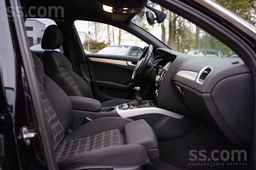 Melns Audi A4 2014 Liepāja, ar dzinēja tilpumu 1.80 L un nobraukumu 279 tūkst. km par 8900 €, foto 18 vietnē AUTOMOTO.COM.LV