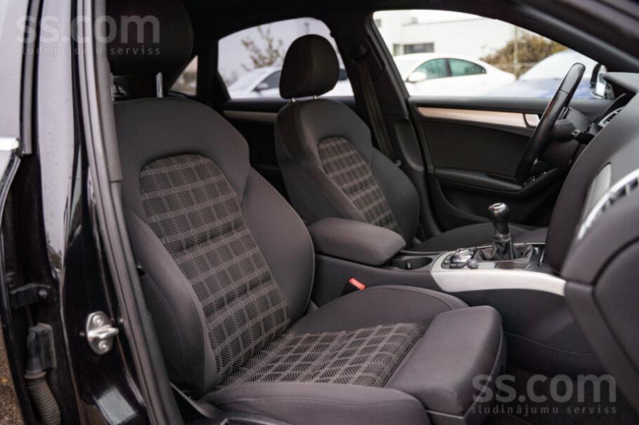 Melns Audi A4 2014 Liepāja, ar dzinēja tilpumu 1.80 L un nobraukumu 279 tūkst. km par 8900 €, foto 24 vietnē AUTOMOTO.COM.LV