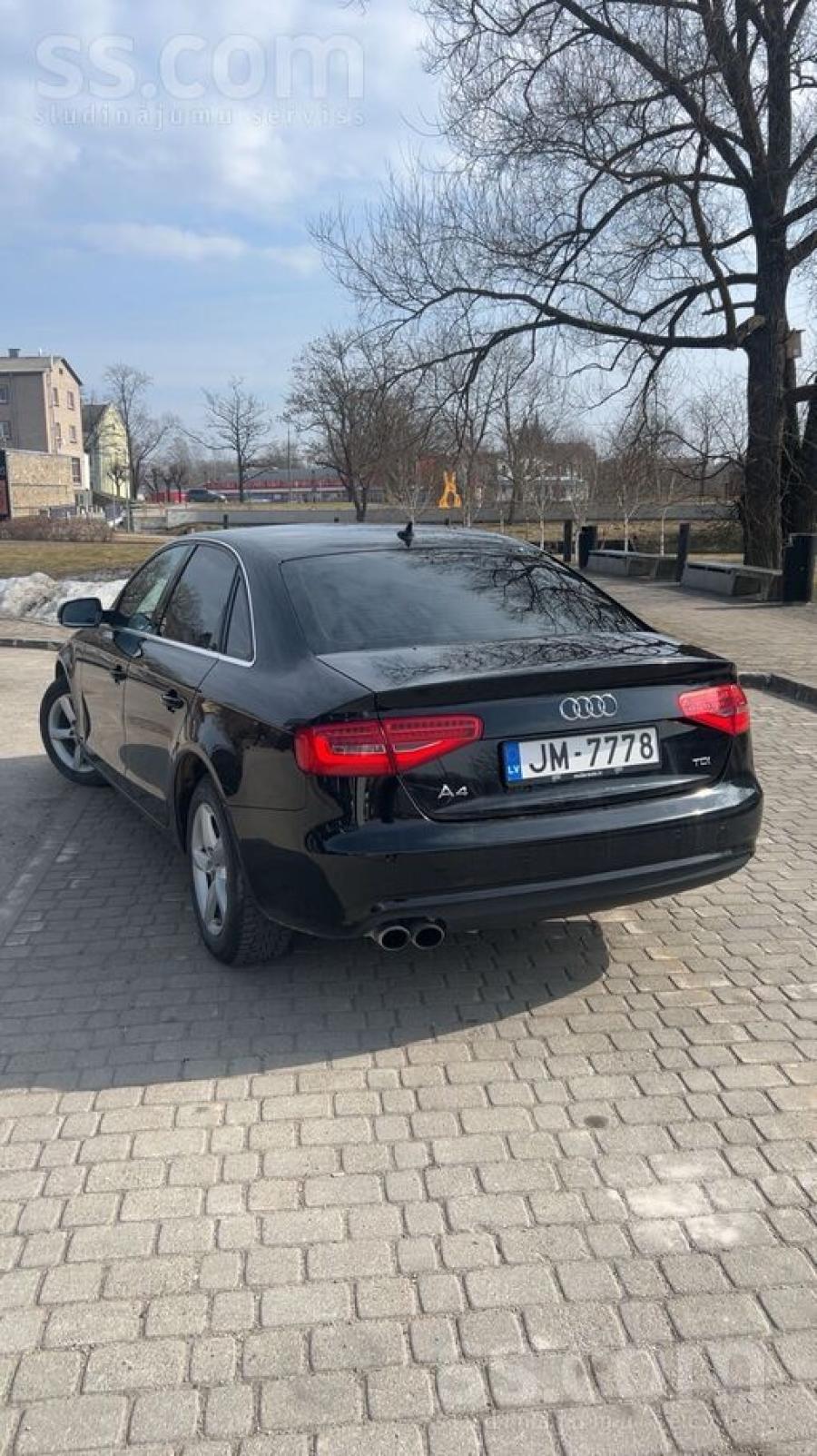 Melns Audi A4 2014 Rēzekne, ar dzinēja tilpumu 2.00 L un nobraukumu 139 tūkst. km par 10100 €, foto 3 vietnē AUTOMOTO.COM.LV