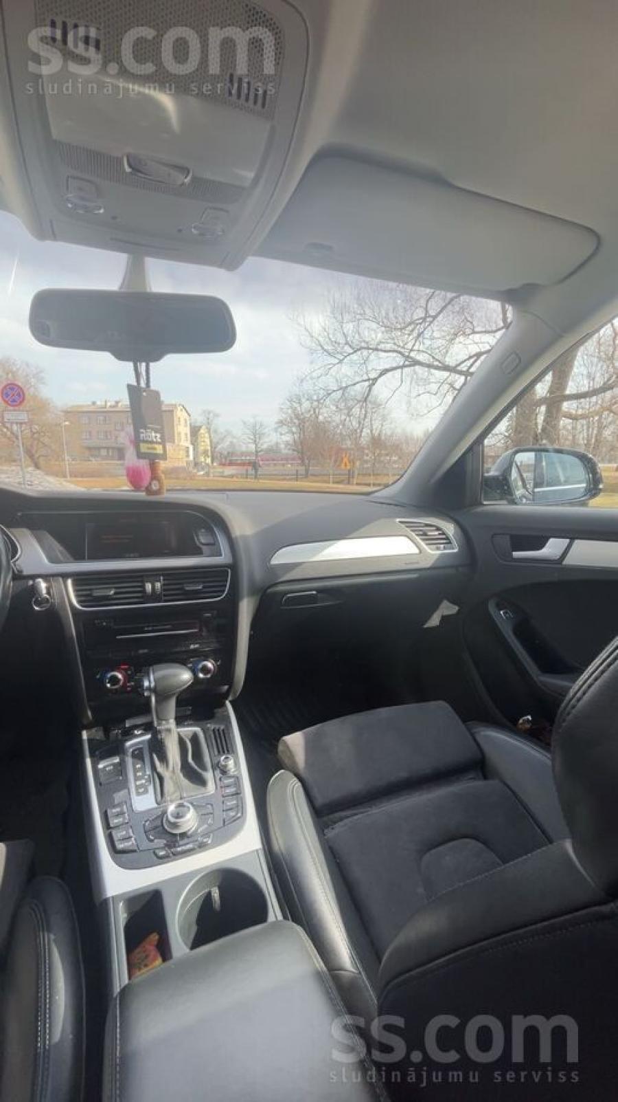 Melns Audi A4 2014 Rēzekne, ar dzinēja tilpumu 2.00 L un nobraukumu 139 tūkst. km par 10100 €, foto 5 vietnē AUTOMOTO.COM.LV