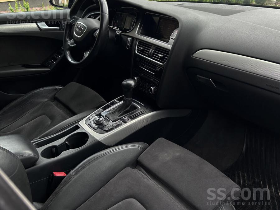 Black Audi A4 2014 in Rezekne, with an engine capacity of 2.00 L and mileage of 141 thousand km for 8500 €, photo 10 on AUTOMOTO.COM.LV