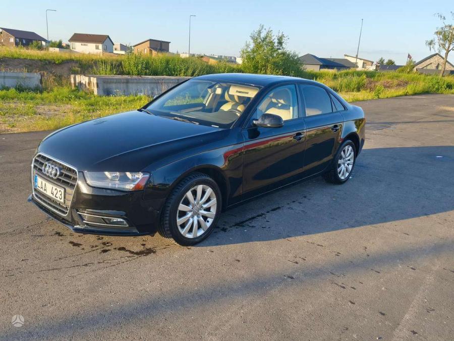 Melns Audi A4 2014 Kauņa, ar dzinēja tilpumu 1.98 L un nobraukumu 204 tūkst. km par 7850 €, foto 1 vietnē AUTOMOTO.COM.LV