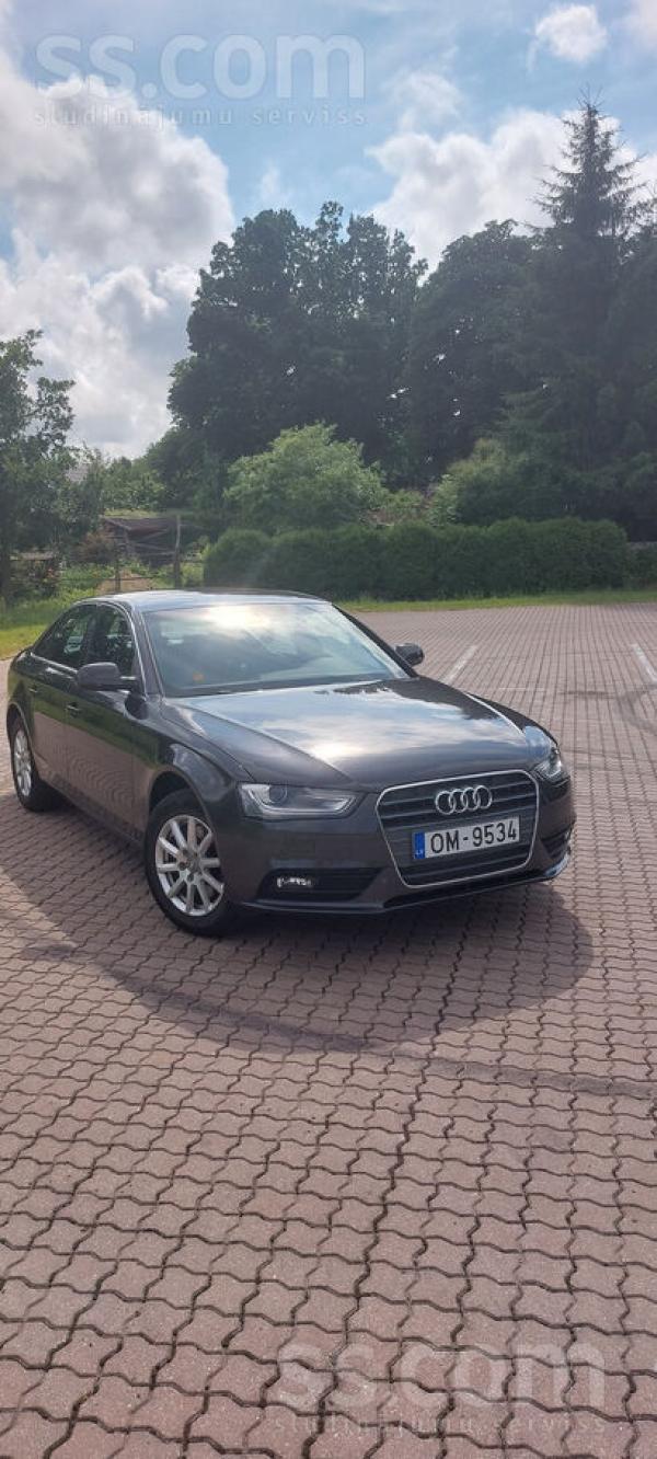 Black Audi A4 2014 in Ventspils, with an engine capacity of 1.80 L and mileage of 150 thousand km for 8600 €, photo 3 on AUTOMOTO.COM.LV