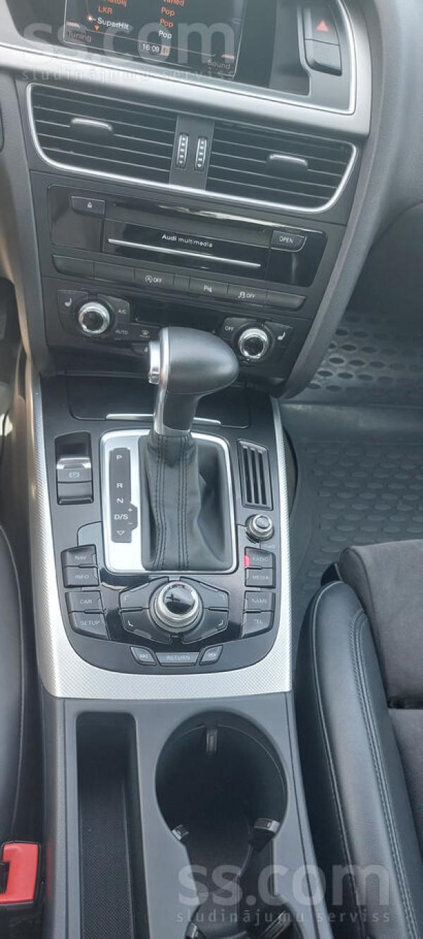Black Audi A4 2014 in Ventspils, with an engine capacity of 1.80 L and mileage of 150 thousand km for 8600 €, photo 8 on AUTOMOTO.COM.LV