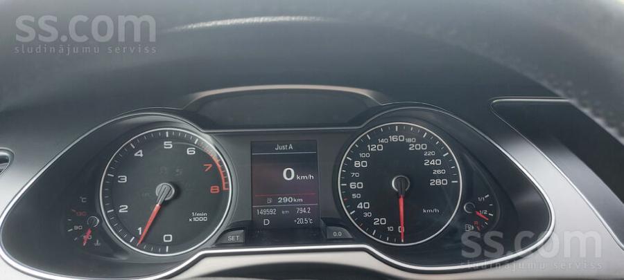 Melns Audi A4 2014 Ventspils, ar dzinēja tilpumu 1.80 L un nobraukumu 150 tūkst. km par 8600 €, foto 10 vietnē AUTOMOTO.COM.LV