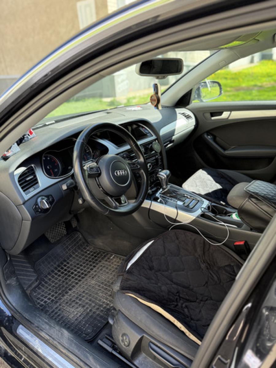 Black Audi A4 2014 in Narva, with an engine capacity of 0.00 L and mileage of 197 thousand km for 12000 €, photo 6 on AUTOMOTO.COM.LV