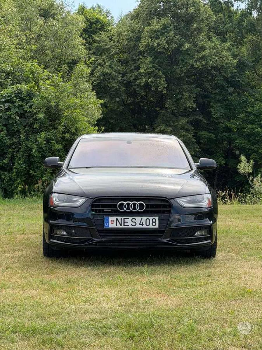 Black Audi A4 2014 in Vilnius, with an engine capacity of 1.98 L and mileage of 224 thousand km for 9200 €, photo 3 on AUTOMOTO.COM.LV