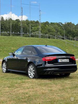 Black Audi A4 2014 in Vilnius, with an engine capacity of 1.98 L and mileage of 224 thousand km for 9200 €, photo 6 on AUTOMOTO.COM.LV
