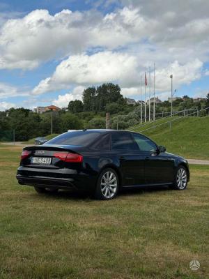 Black Audi A4 2014 in Vilnius, with an engine capacity of 1.98 L and mileage of 224 thousand km for 9200 €, photo 8 on AUTOMOTO.COM.LV